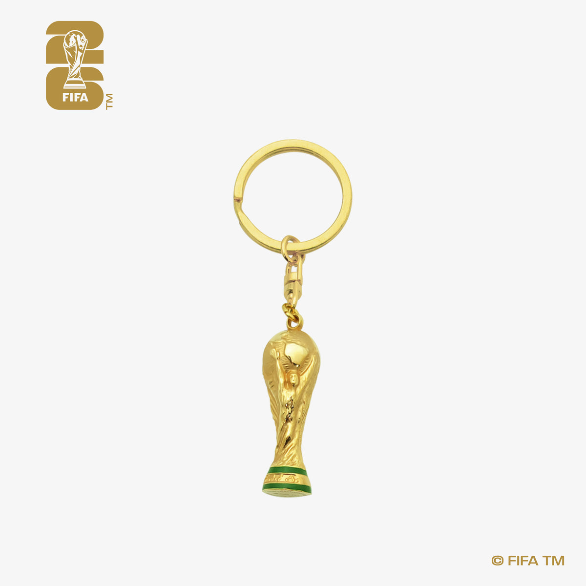FIFA World Cup 2026 3D Trophy Keychain | Best Buy Soccer
