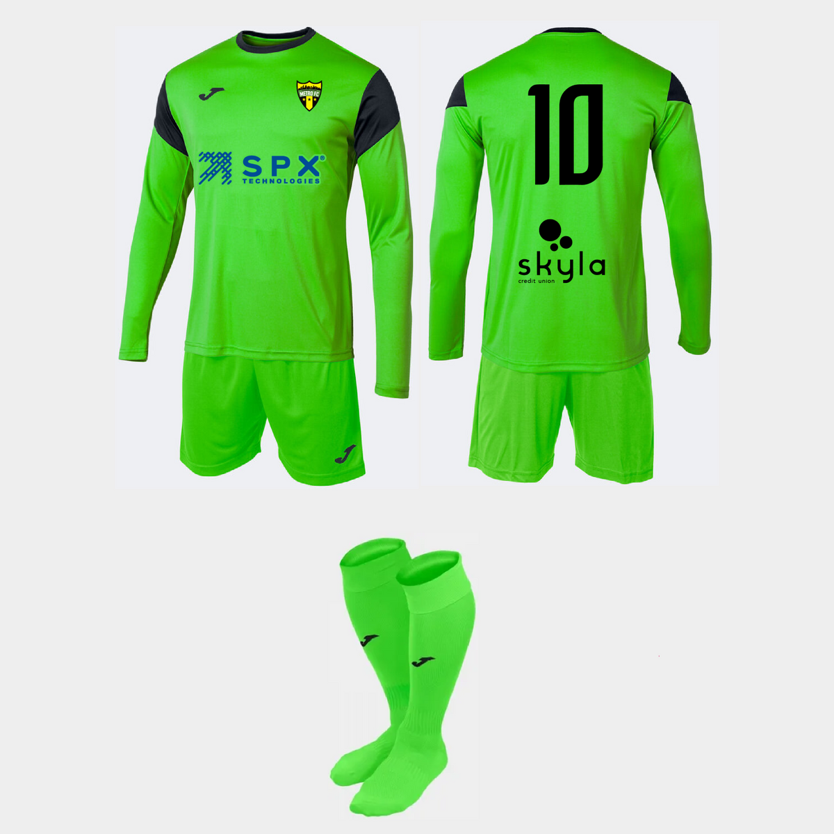 Charlotte Metro FC Goalkeeper Kit - 26/28 $ 50.25 – Best Buy Soccer